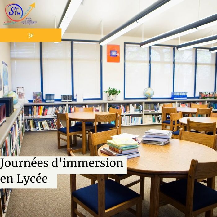 Journée d'immersion en Lycée :: Ensemble Scolaire Saint Dominique Labruguière