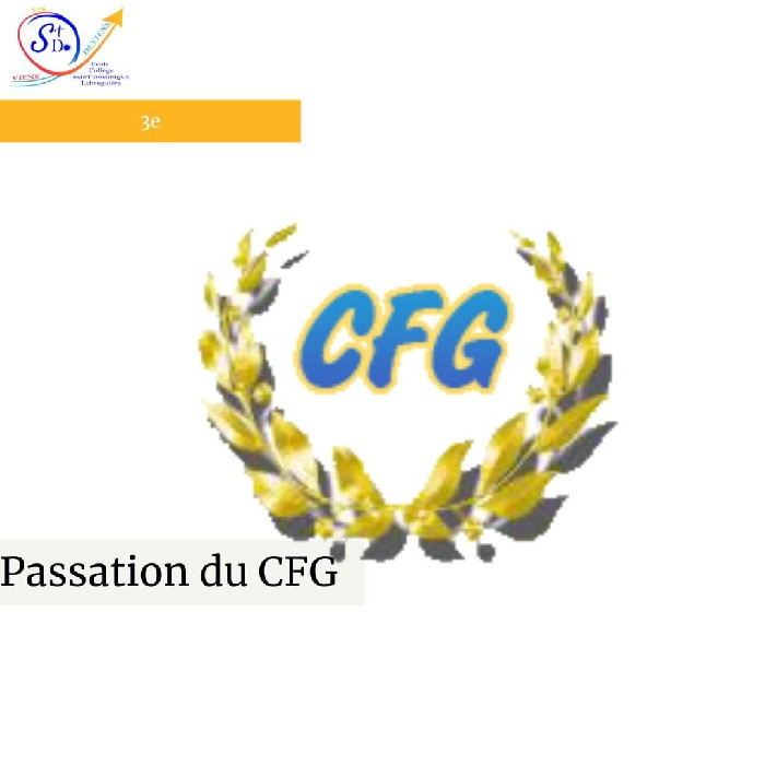 Passation du CFG :: Ensemble Scolaire Saint Dominique Labruguière